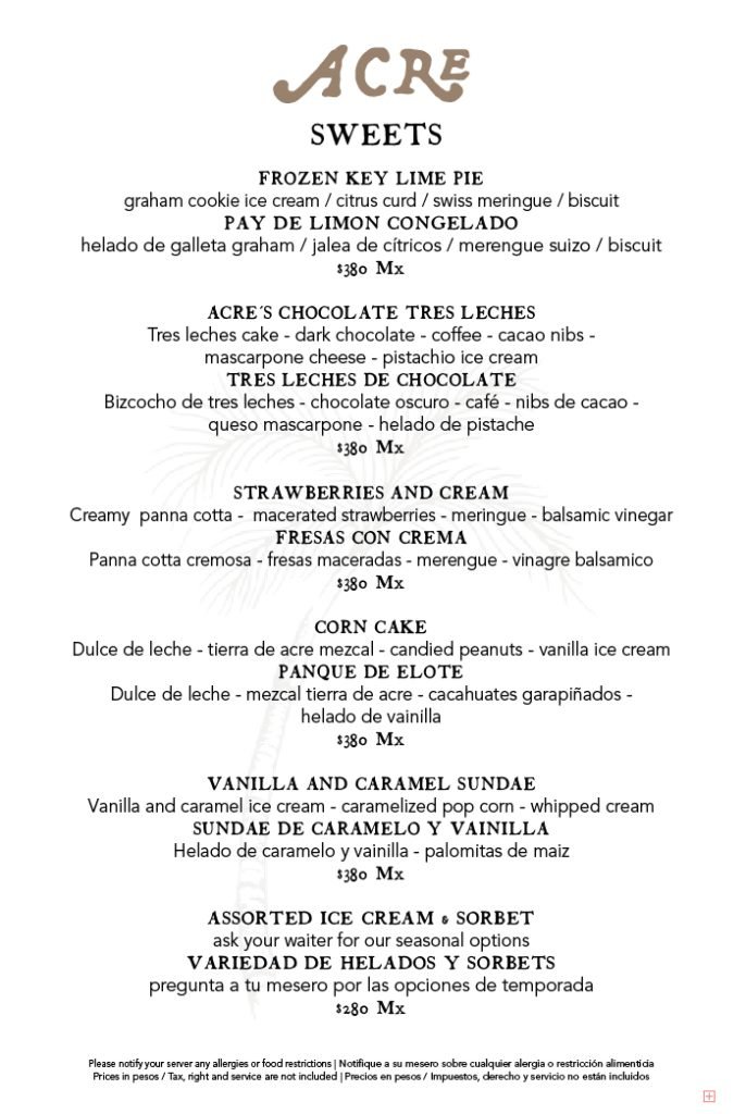 Acre Restaurant & Cocktail Bar - Acre Resort