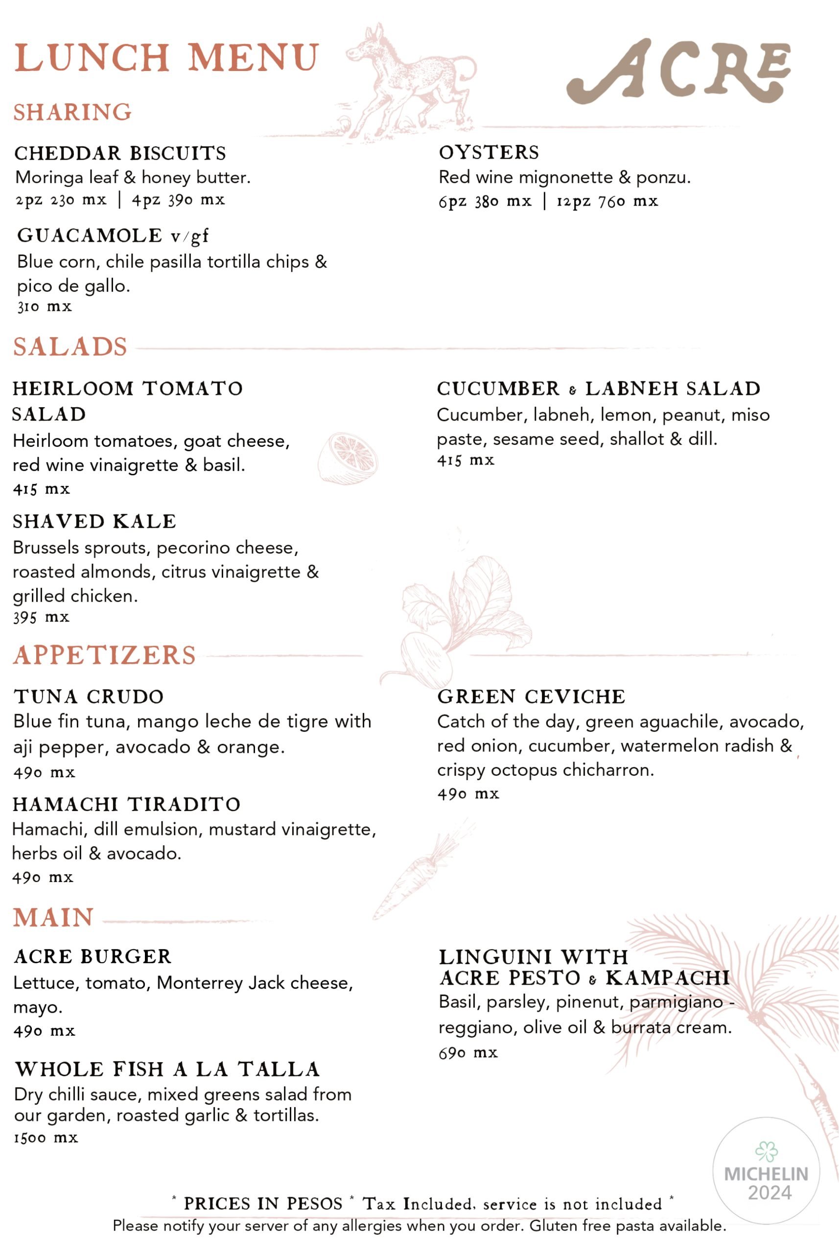 Acre Restaurant & Cocktail Bar – Español — Acre Resort, Los Cabos