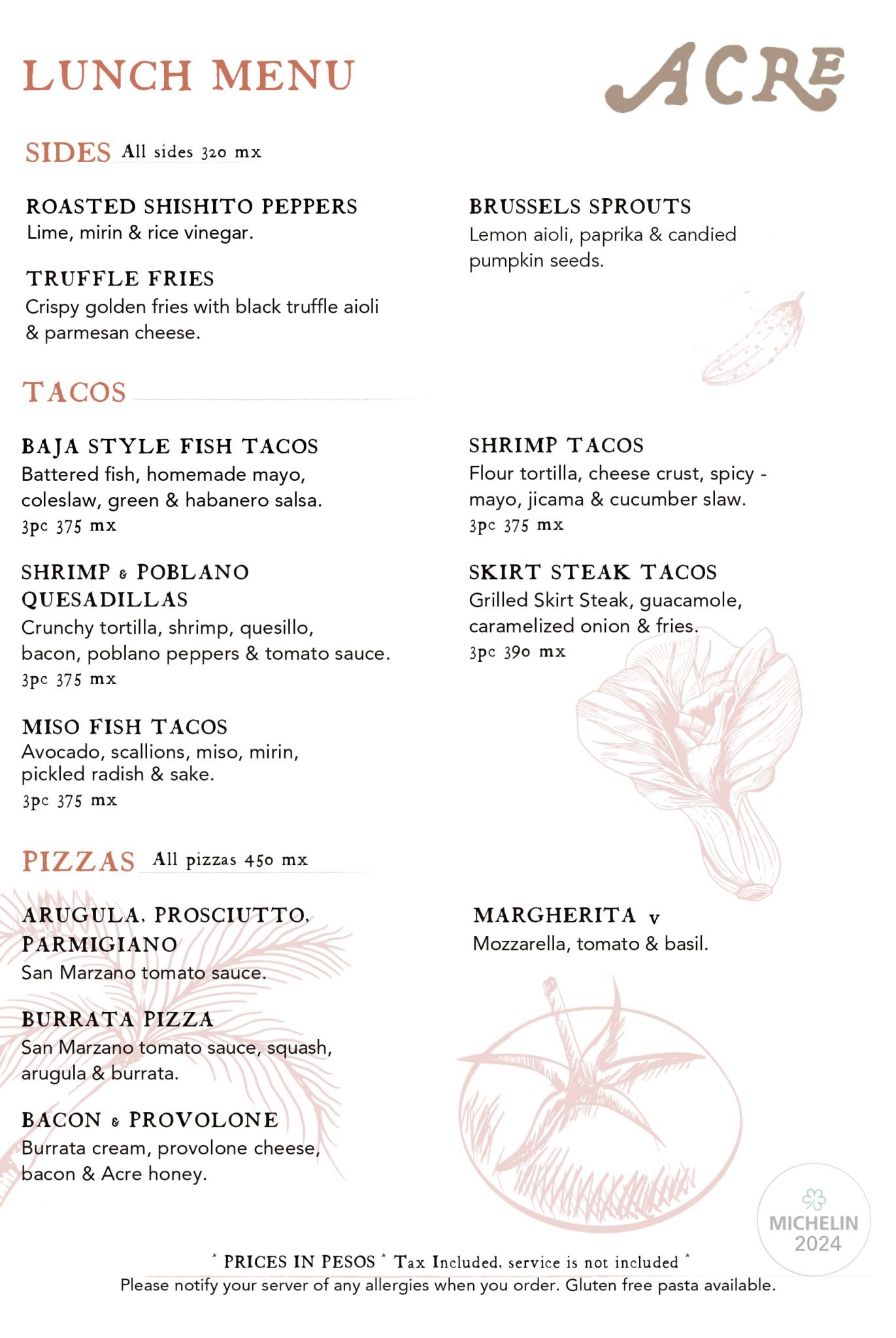 Acre Restaurant & Cocktail Bar – Español - Acre Resort