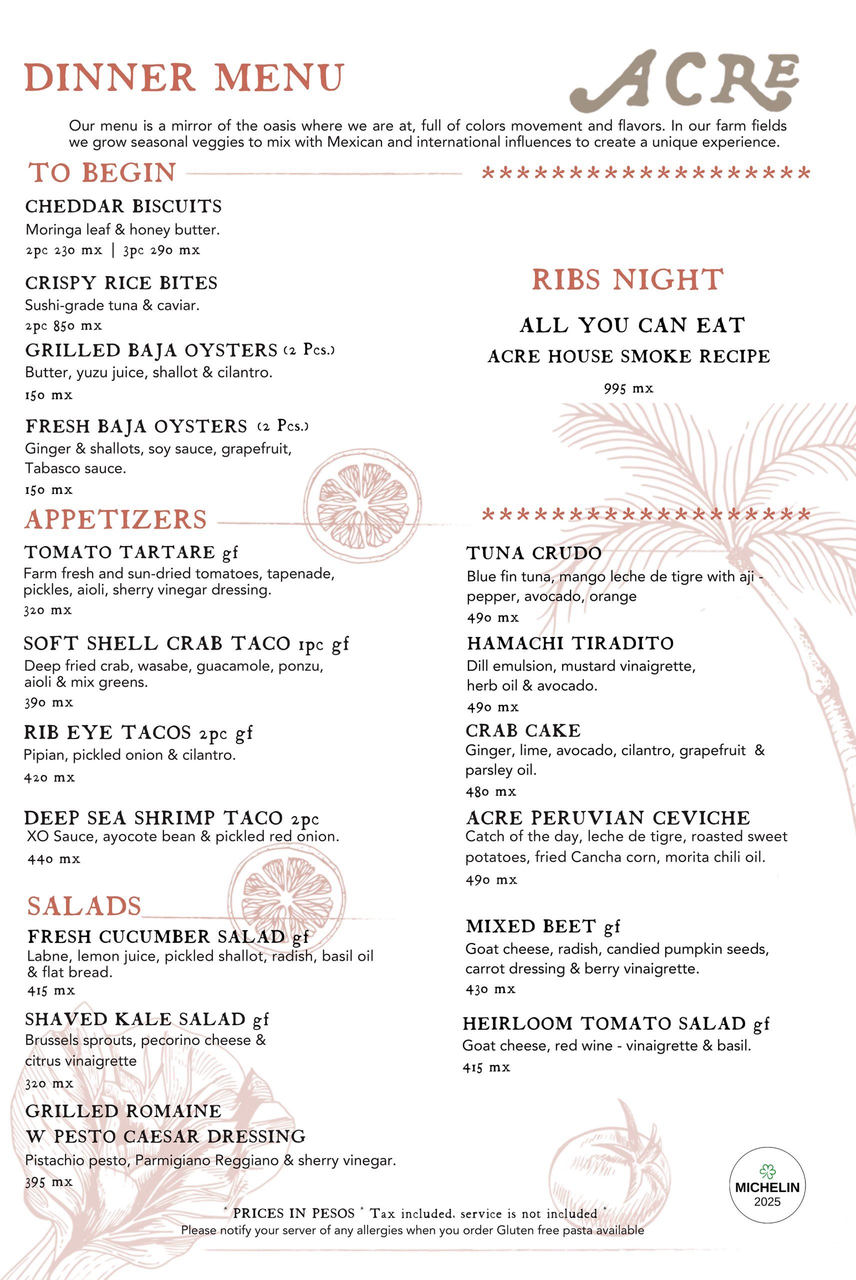 Acre Restaurant & Cocktail Bar - Acre Resort
