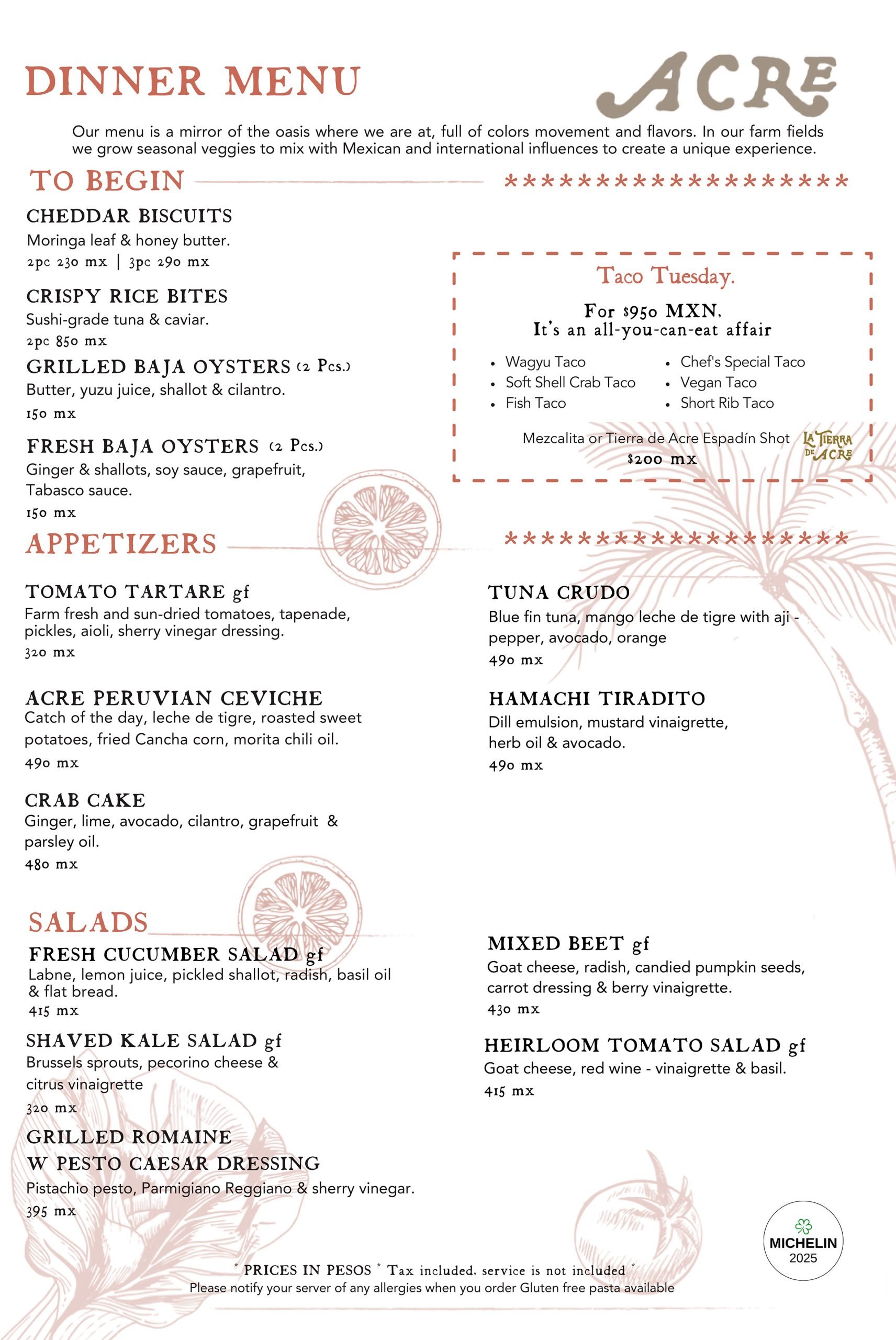 Acre Restaurant & Cocktail Bar - Acre Resort