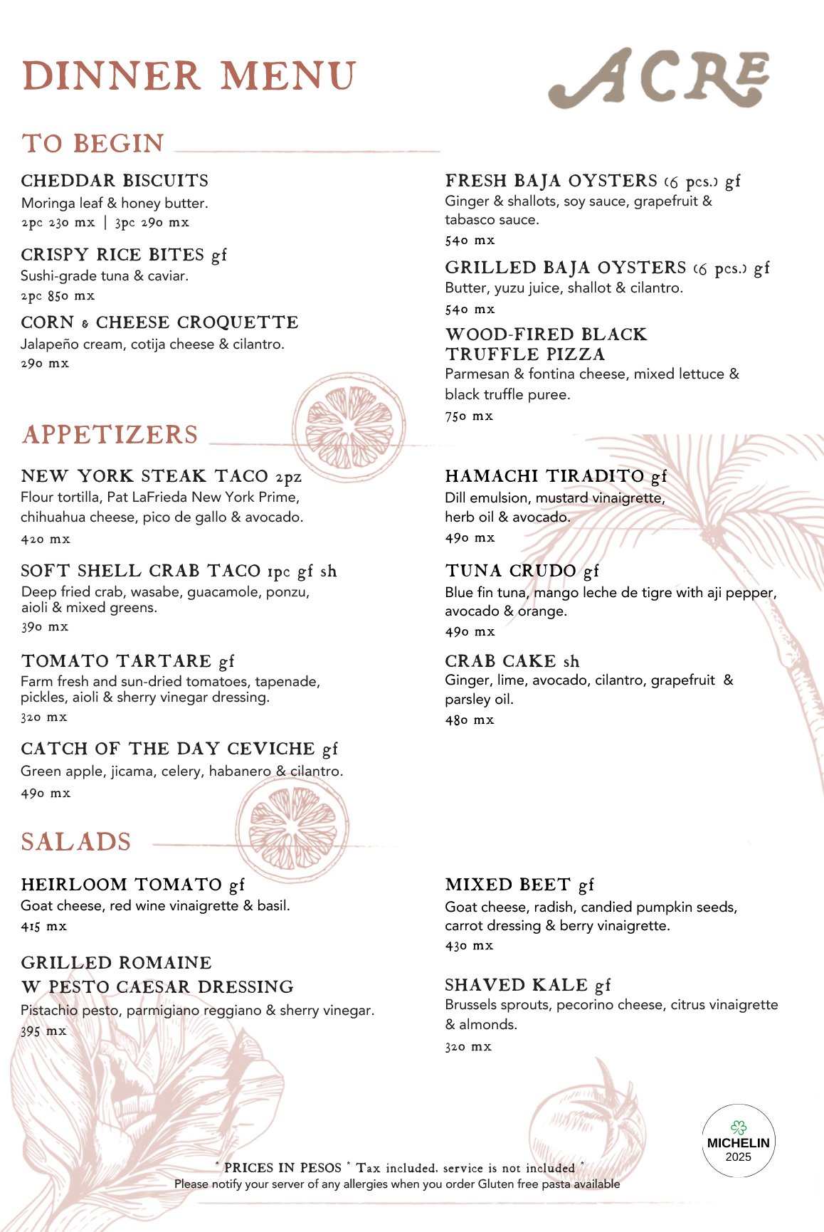 Acre Restaurant & Cocktail Bar - Acre Resort