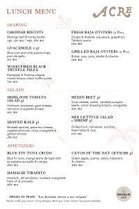 Acre Restaurant & Cocktail Bar - Acre Resort