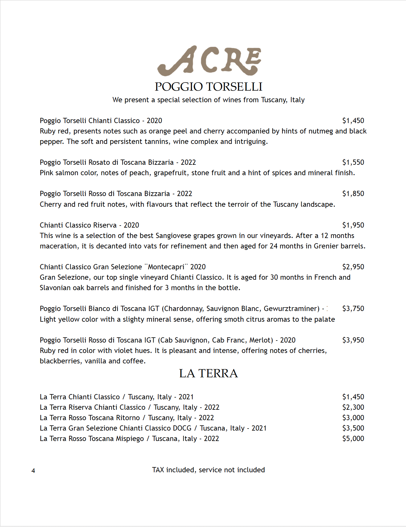 Acre Restaurant & Cocktail Bar - Acre Resort
