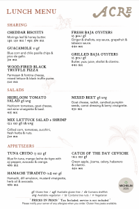 Acre Restaurant & Cocktail Bar — Acre Resort, Los Cabos